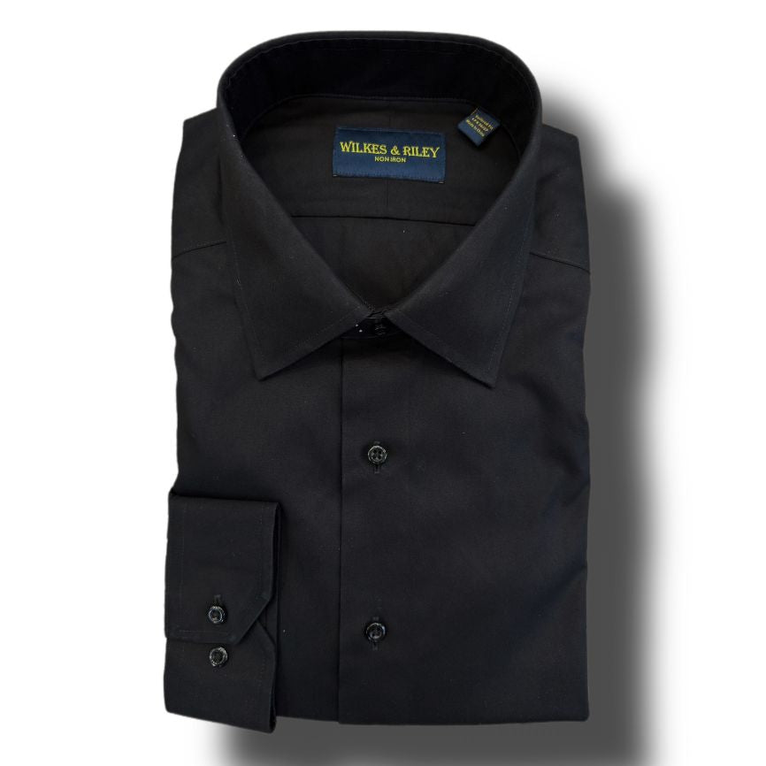 Wilkes & Riley Black Dress Shirt – Ted's Clothiers